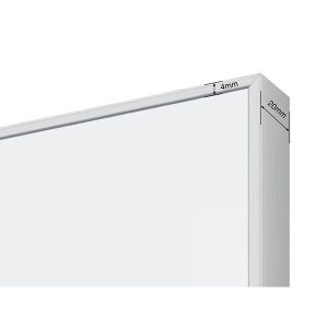 LX8 EDGE MAX EverWrite Porcelain PROJECTION Whiteboard Slim Edge Frame ...